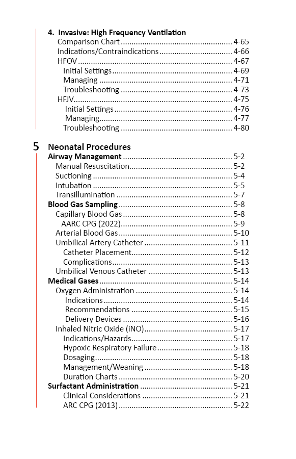 Oakes' Neonatal/Pediatric Respiratory Pocket Guide (2023 edition)